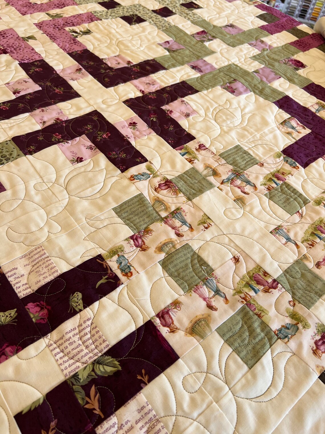 Garden Glimpse PDF Quilt Pattern - Etsy