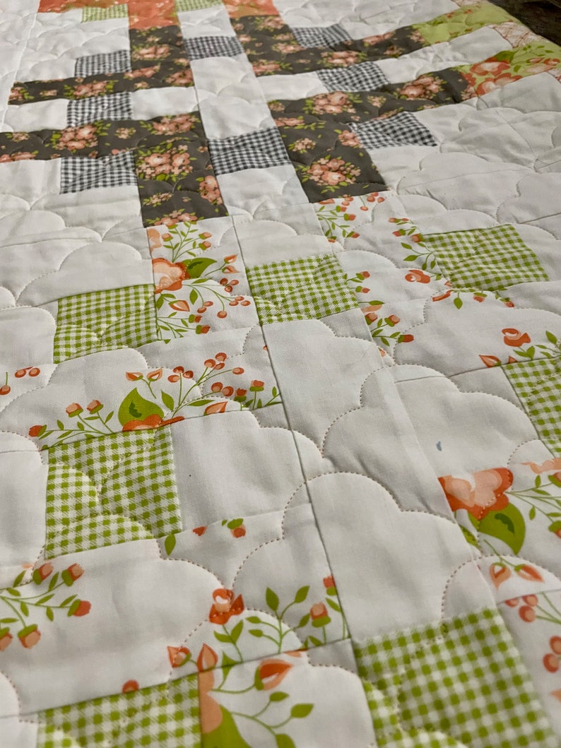 Garden Glimpse Quilt Pattern (print Version Mailed to You) - Etsy