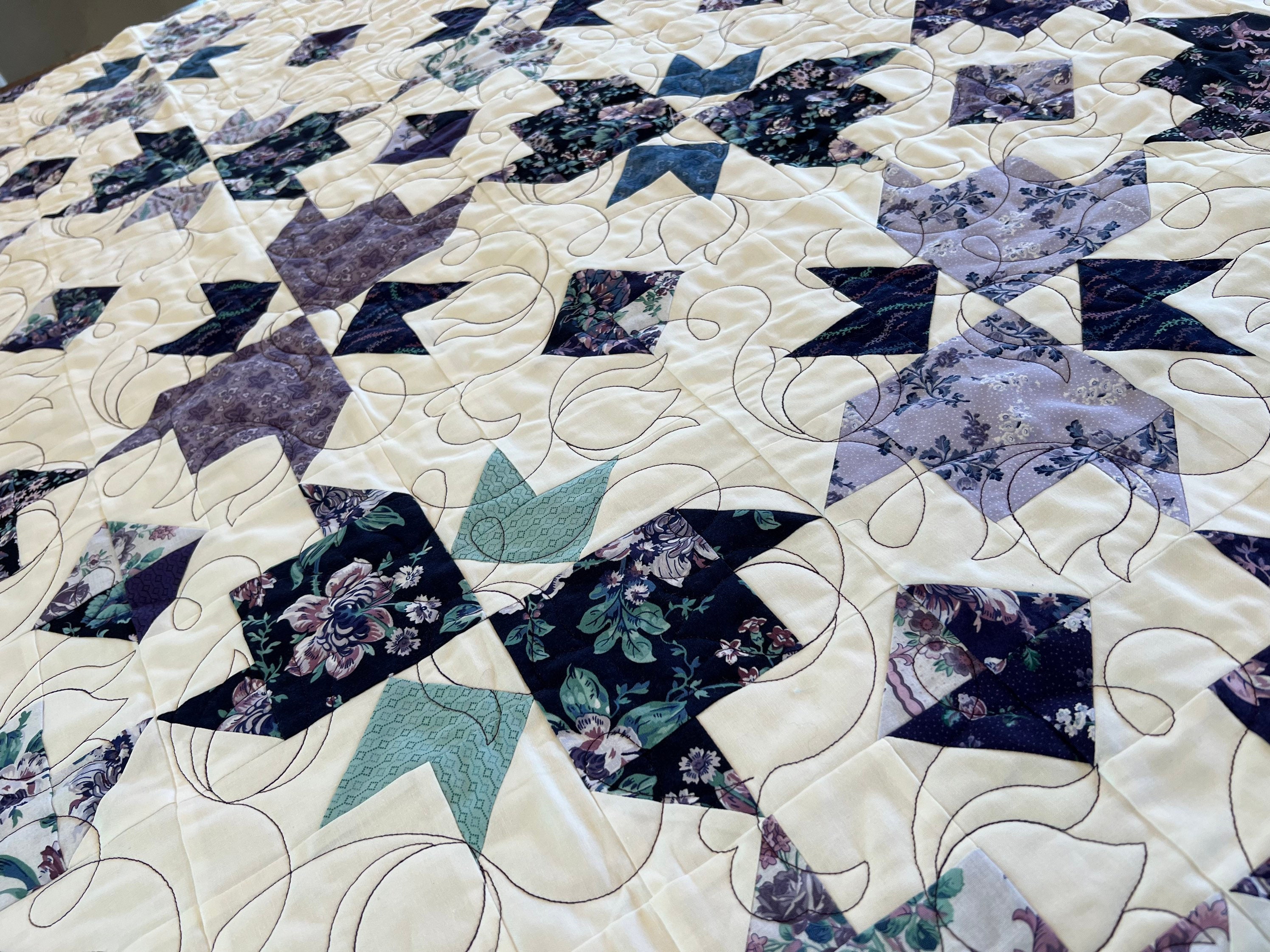 Tulip Two-step Quilt Pattern PDF - Etsy