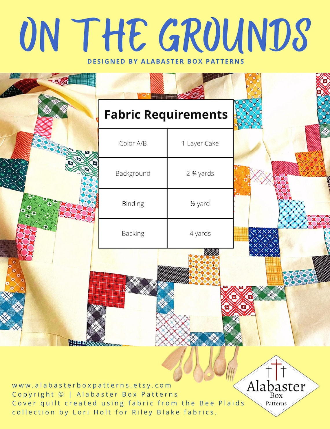 On the Grounds PDF Quilt Pattern - Etsy