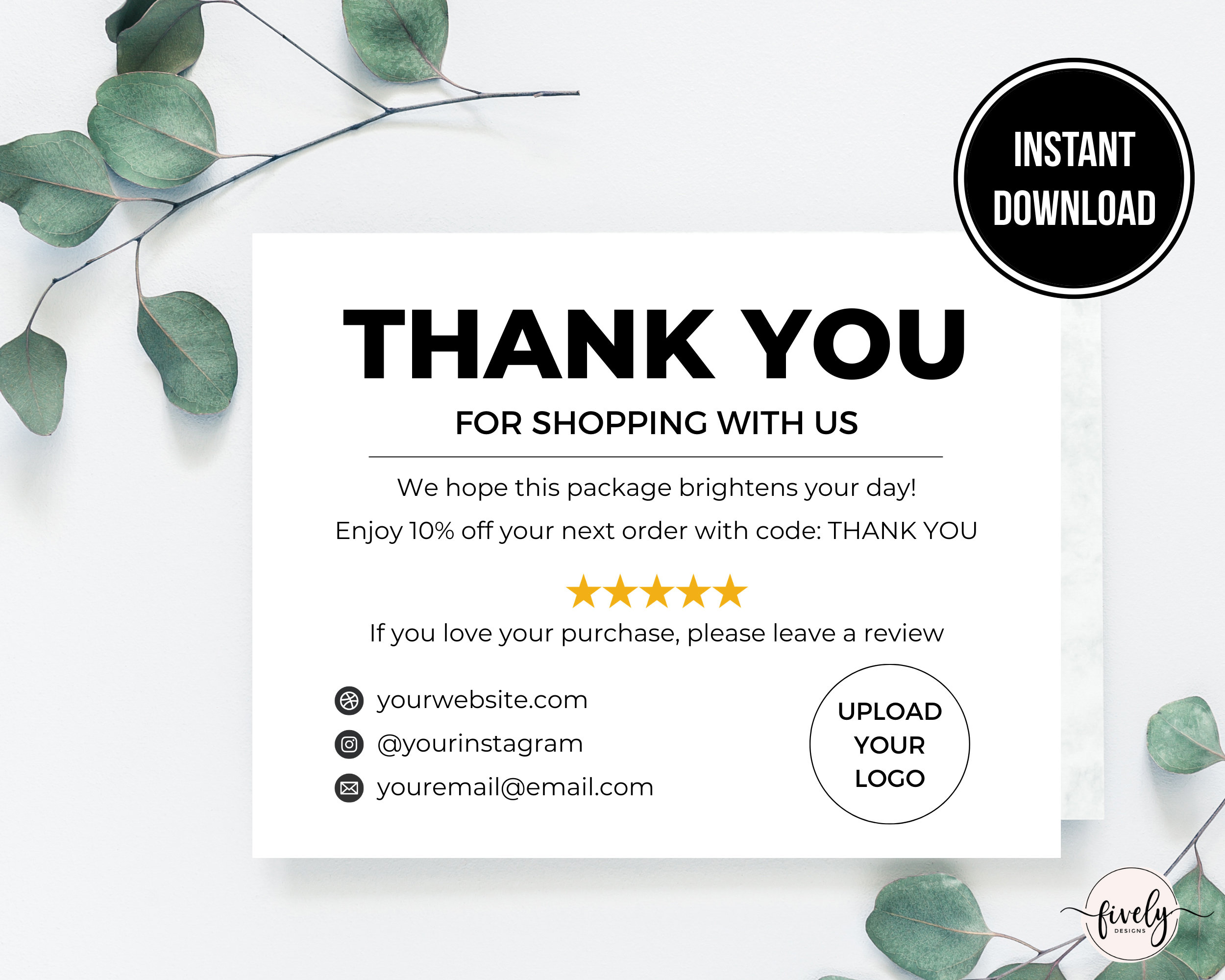 Professional Thank You Notes To Clients