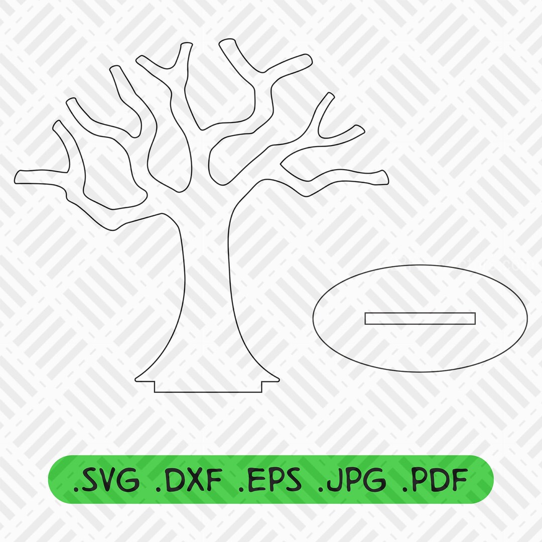 Tree of Life Stand, Svg Dxf Eps Jpg Pdf Template, Vector Files, Laser ...