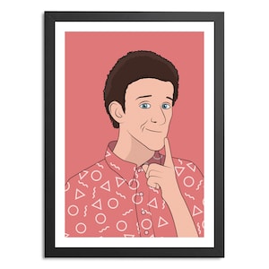 Screech Portrait Dustin Diamond Cartoon Drawing Saved by the Bell ...