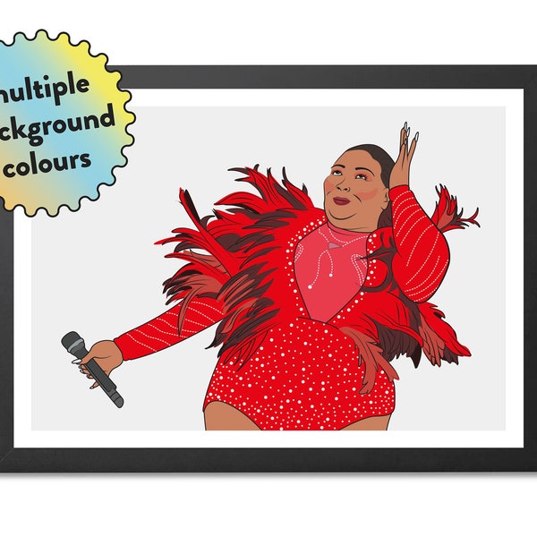 Lizzo Drawing - Etsy