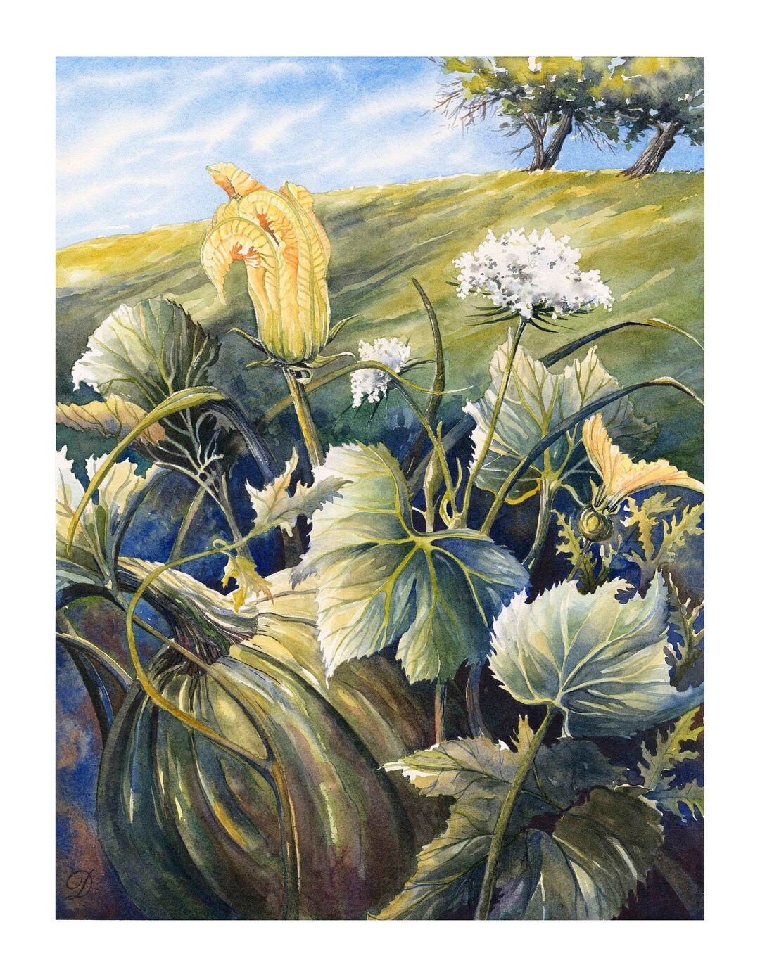 August on the Farm - Etsy