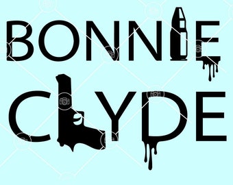 Bonnie Clyde Font | Etsy