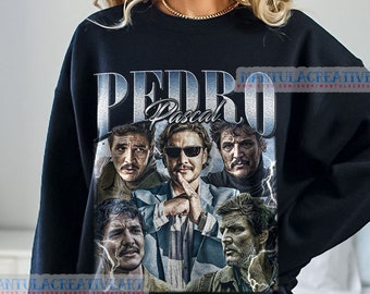 Pedro Pascal 90's Bootleg T-shirt - Etsy