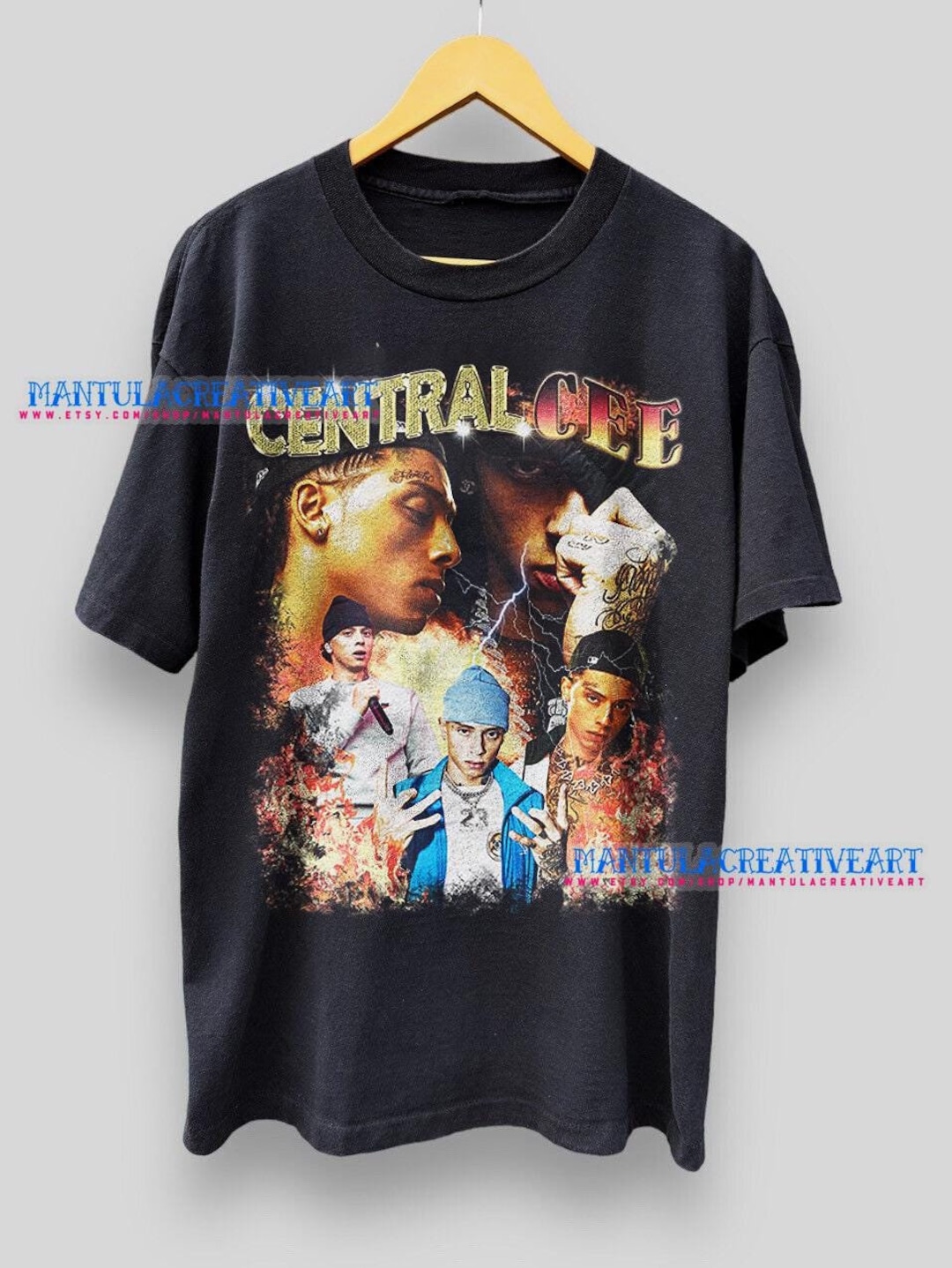 Central Cee Vintage Unisex T-shirt: 90s Style - Etsy