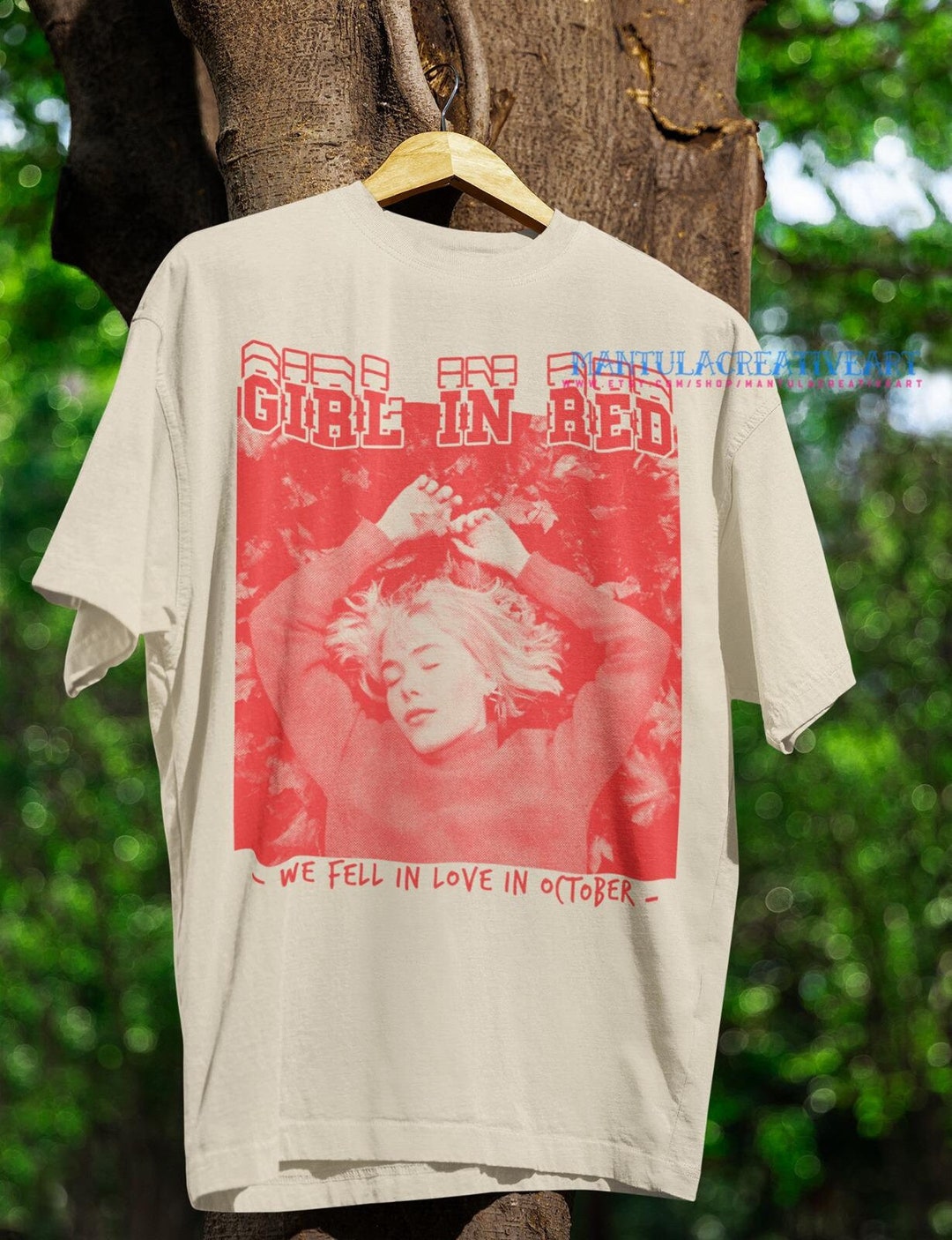 Girl in Red Shirt, Girl in Red Merch, Girl in Red We Fell in Love in ...