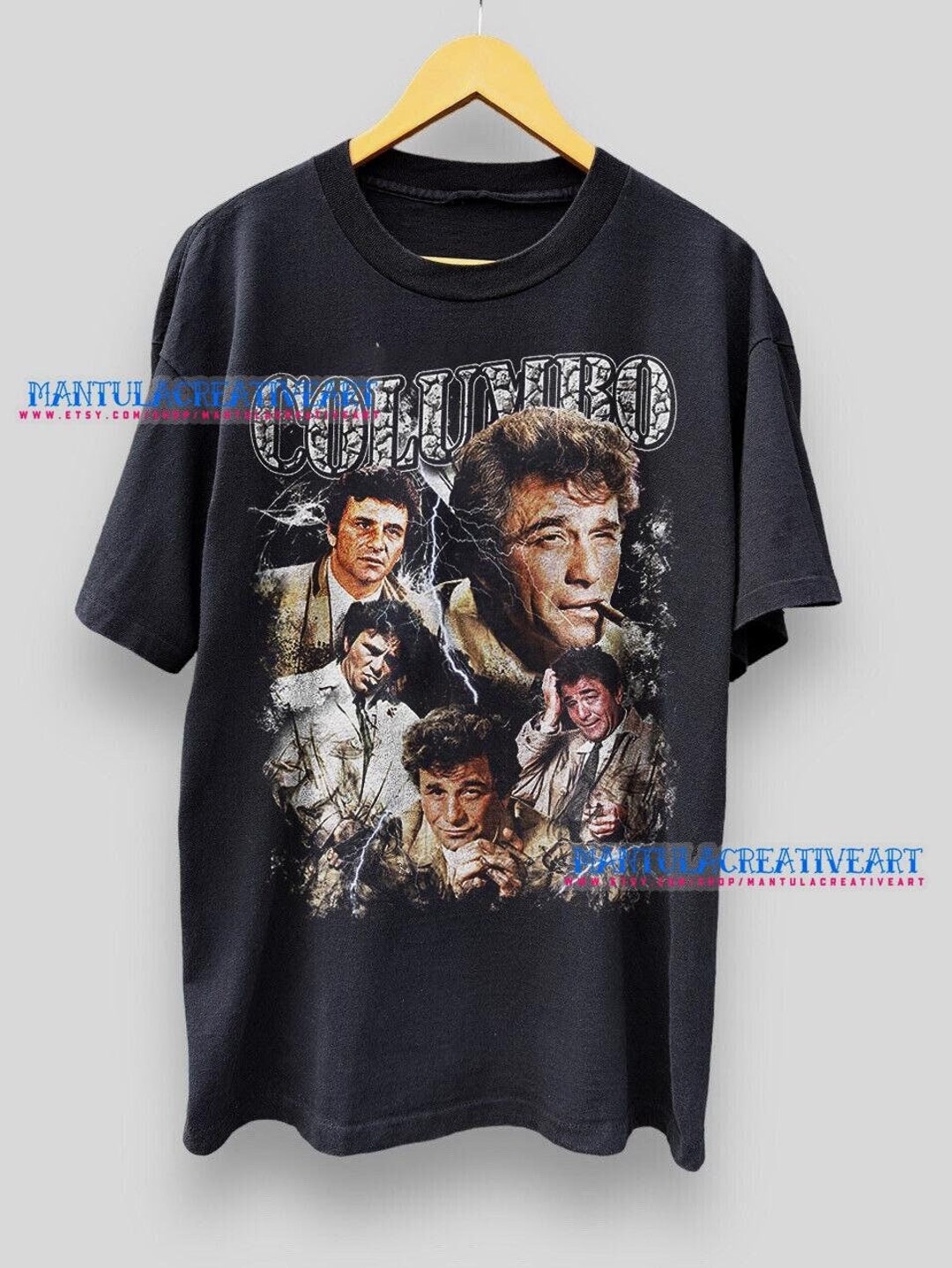 Columbo TV Series Unisex T-shirt, Retro 70s 80s 90s Peter T-shirt - Etsy