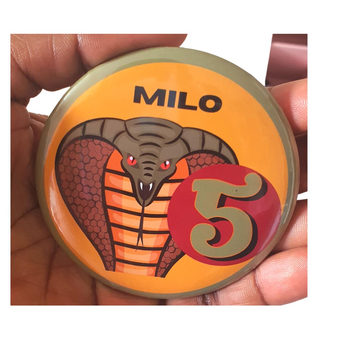 Snake-themed Birthday Badge – 75mm Custom Reptile Design - Etsy