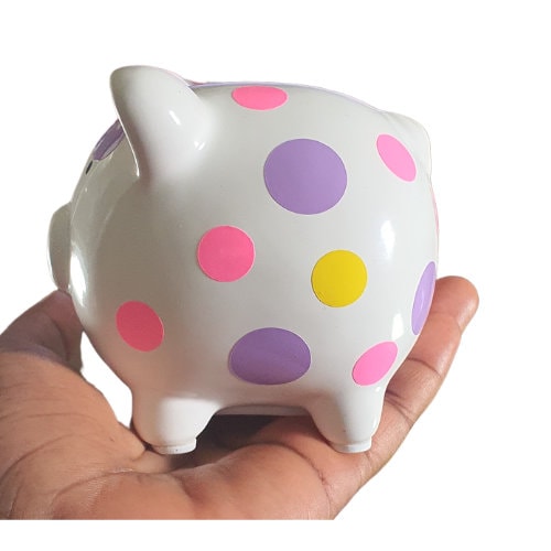 Customised Mini Piggy Banks for Kids, Babies, Toddlers, Decorative ...