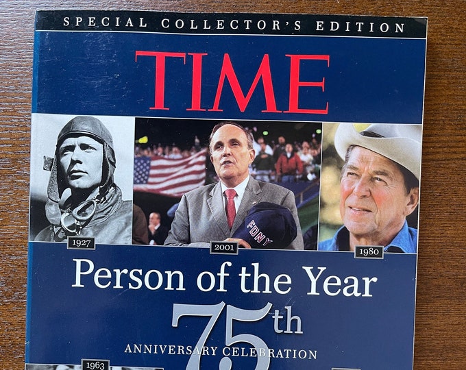 TIME Magazine 75th Anniversary Edition - Etsy