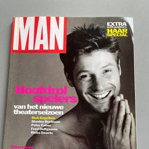 Vintage Dutch Fashion Magazine MAN 1995 - Etsy Canada