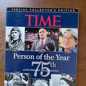 TIME Magazine 75th Anniversary Edition - Etsy