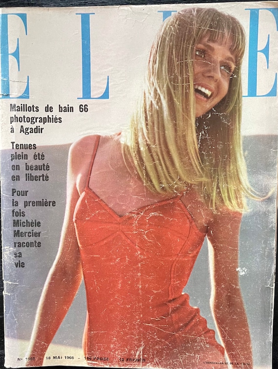 ELLE Magazine 1966 - Etsy