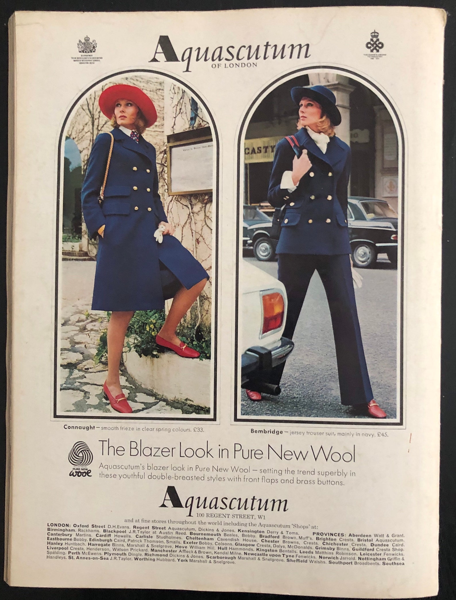 VOGUE MAGAZINE 1972 - Etsy
