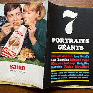 Music Culture - Vintage Rare French Pop Music Magazine Salut Les ...