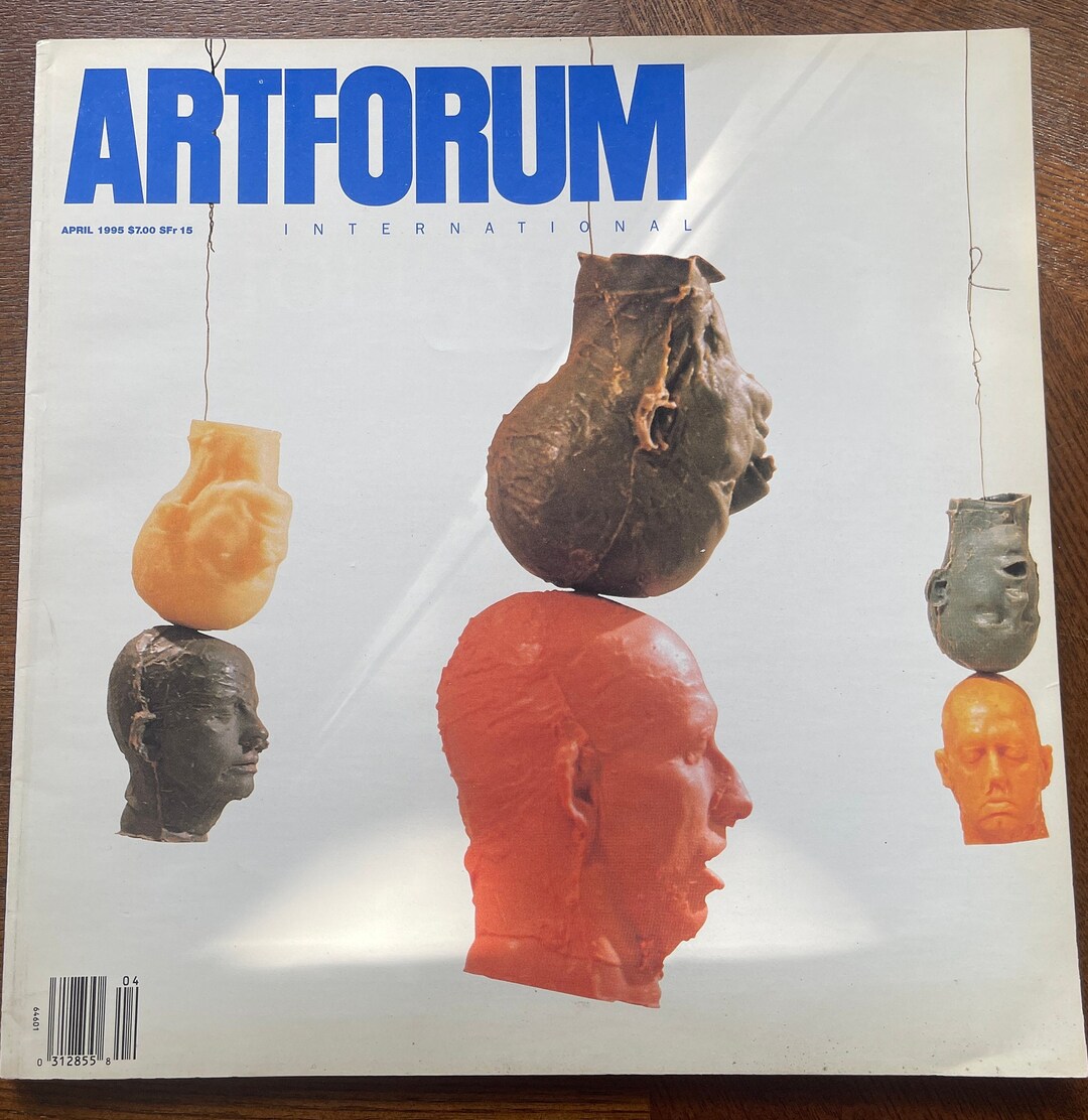 Vintage Rare Art Magazine ARTFORUM International April 1995 - Etsy