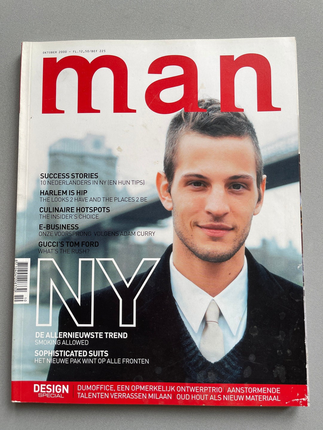 For Men Who Read Fashion - Vintage Dutch Fashion Magazine MAN 2000 ...