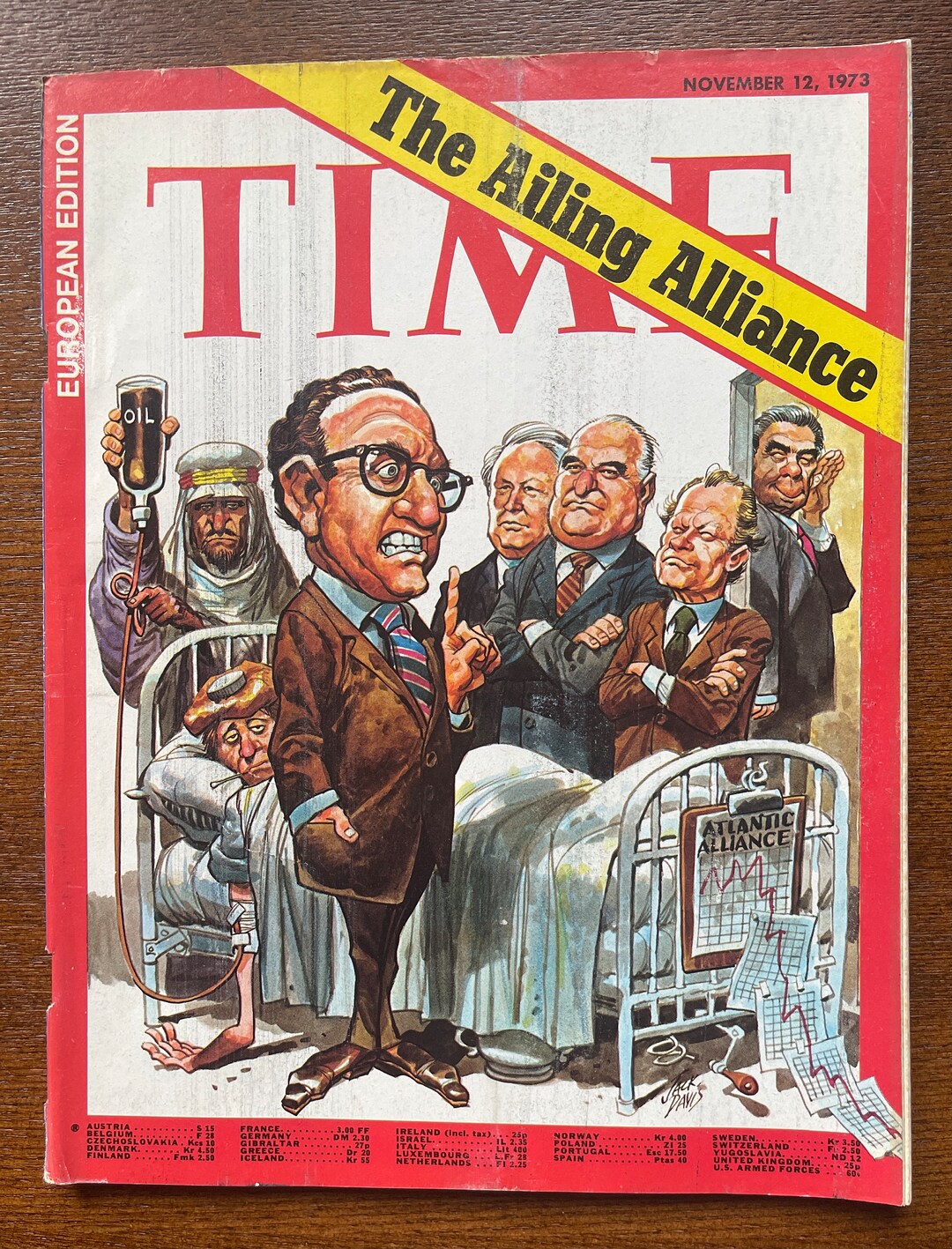 Time Magazine November 1973 - Etsy