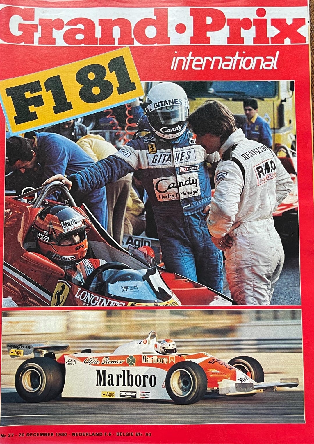 Your Archive of Sport - Rare Vintage Racing Magazine Book GRAND PRIX ...