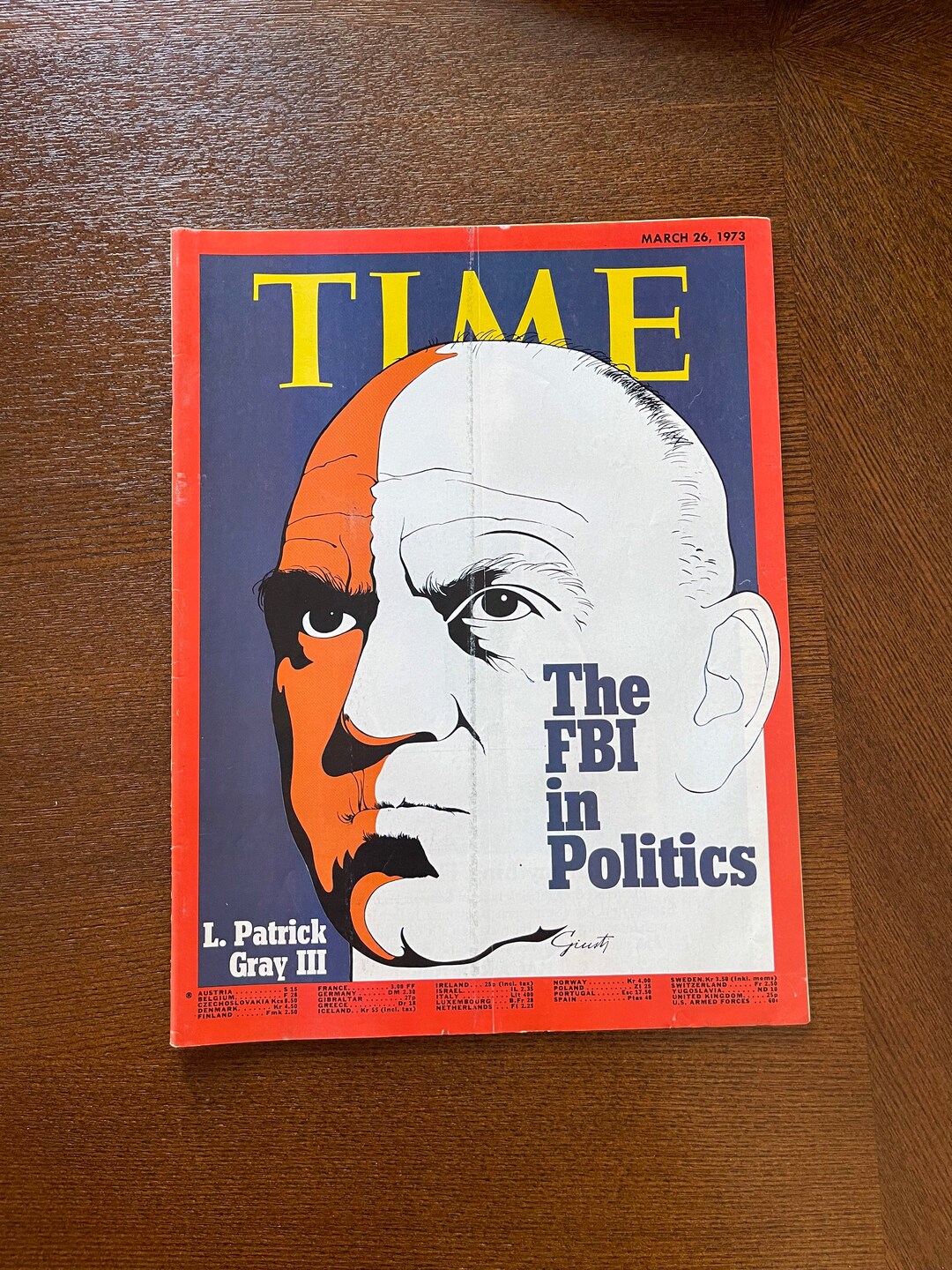 Pre-owned Time Magazine 1973-vintage Photojournalism - Historic Moment ...