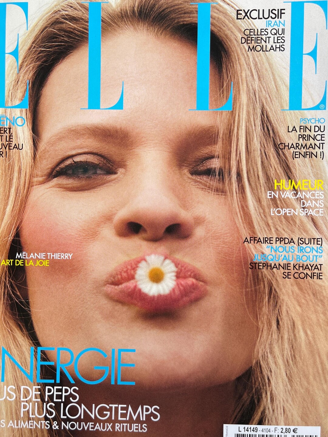 Pre-owned Unique Rare Fashion Magazine ELLE France Cover Melanie ...