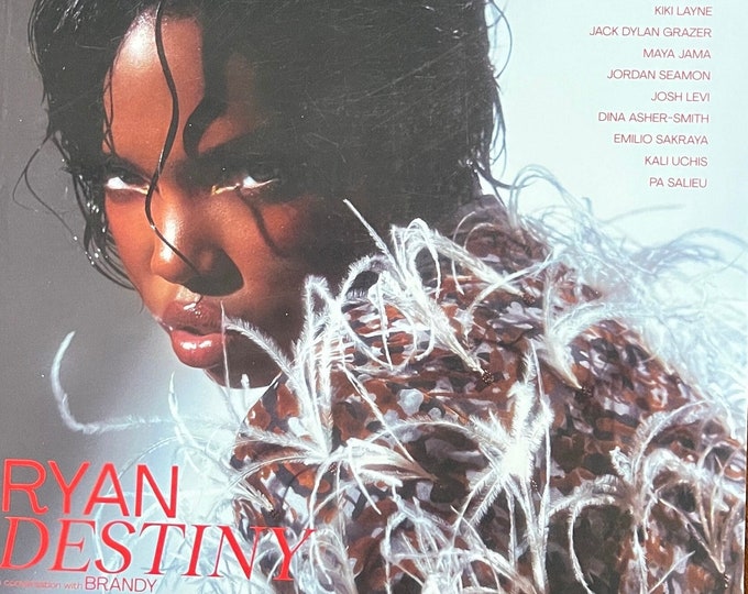 Magazine Wonderland Cover Ryan Destiny - Etsy