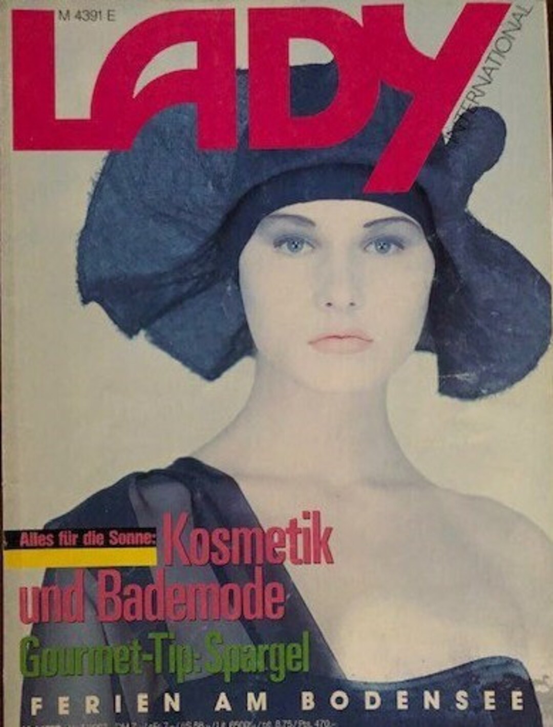 Vintage Magazine LADY International 1987 - Etsy