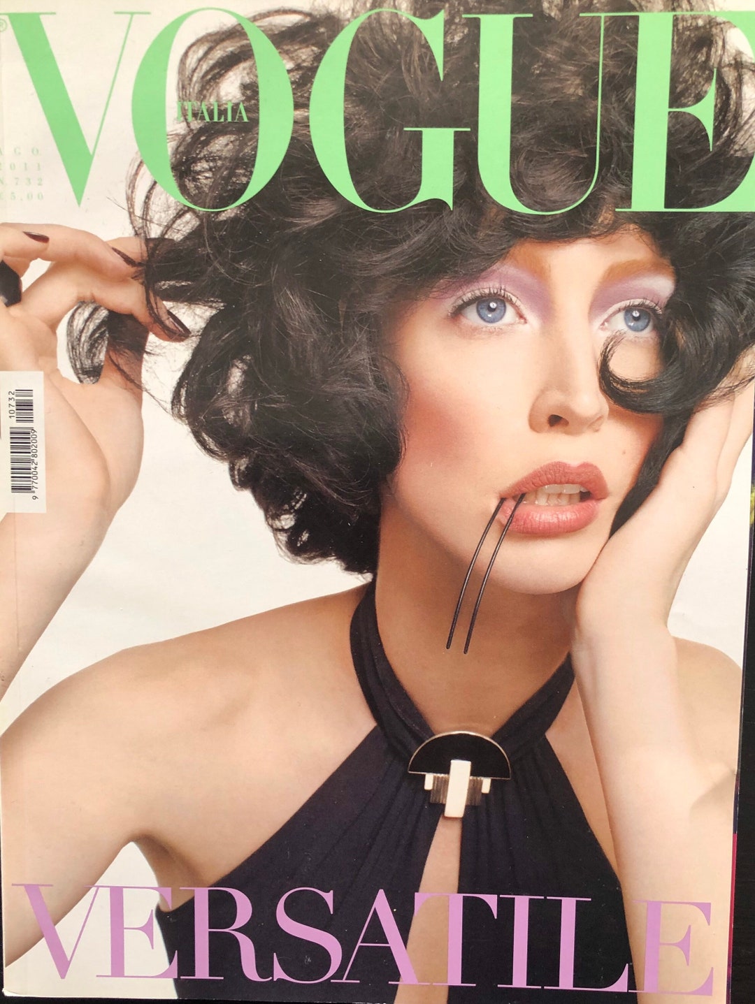 Magazine Vogue Italia Cover by Steven Meisel!-iconic Style & Cover ...