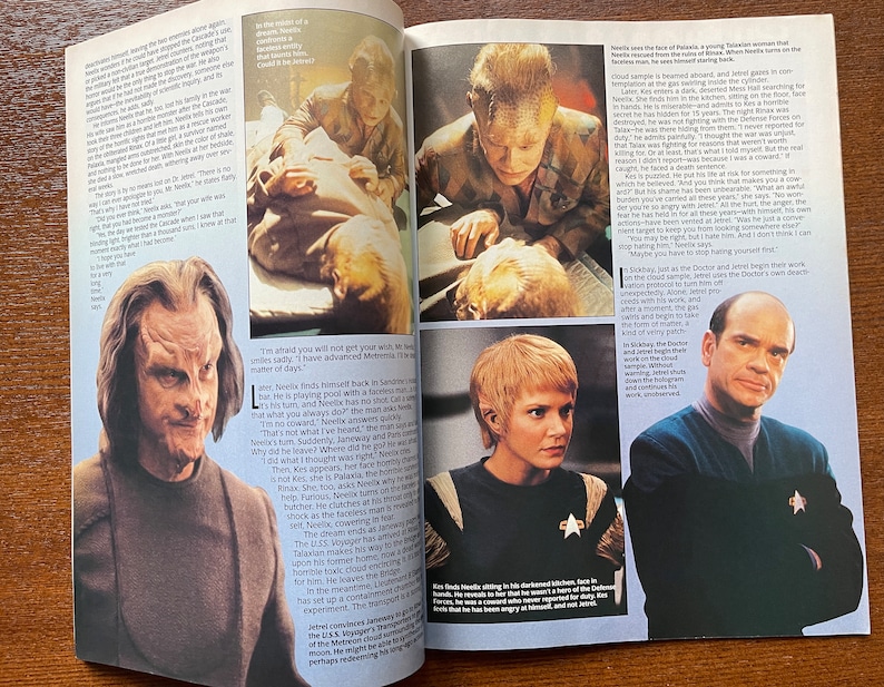 Star Trek Magazine Voyager 4 Oct 1995 - Etsy