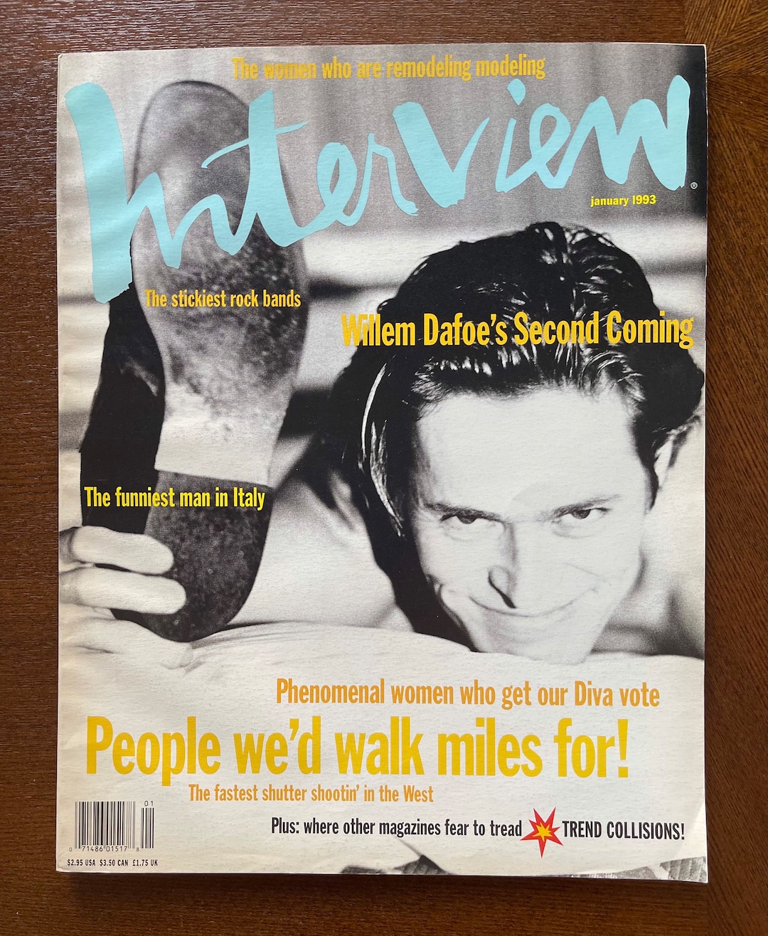 Read Between the Icons - Vintage Rare INTERVIEW Magazine 1993culture ...