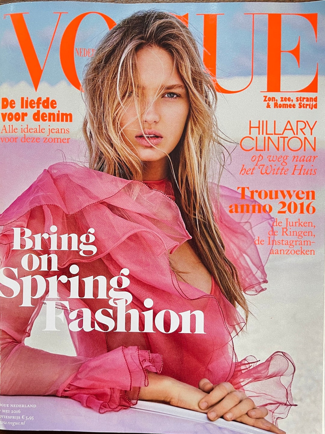Own a Piece of Vogue History -fashion Magazine Vogue Netherlands Cover ...
