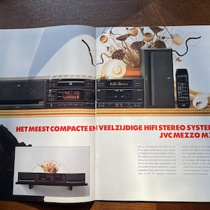 Vintage Rare JVC Brochure the 90s, Advertising Prospectus!-vintage ...