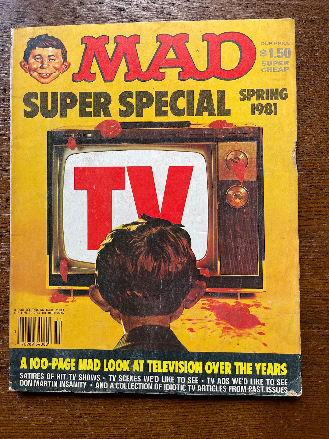 MAD 1981 Super Special Comic Magazine - Etsy