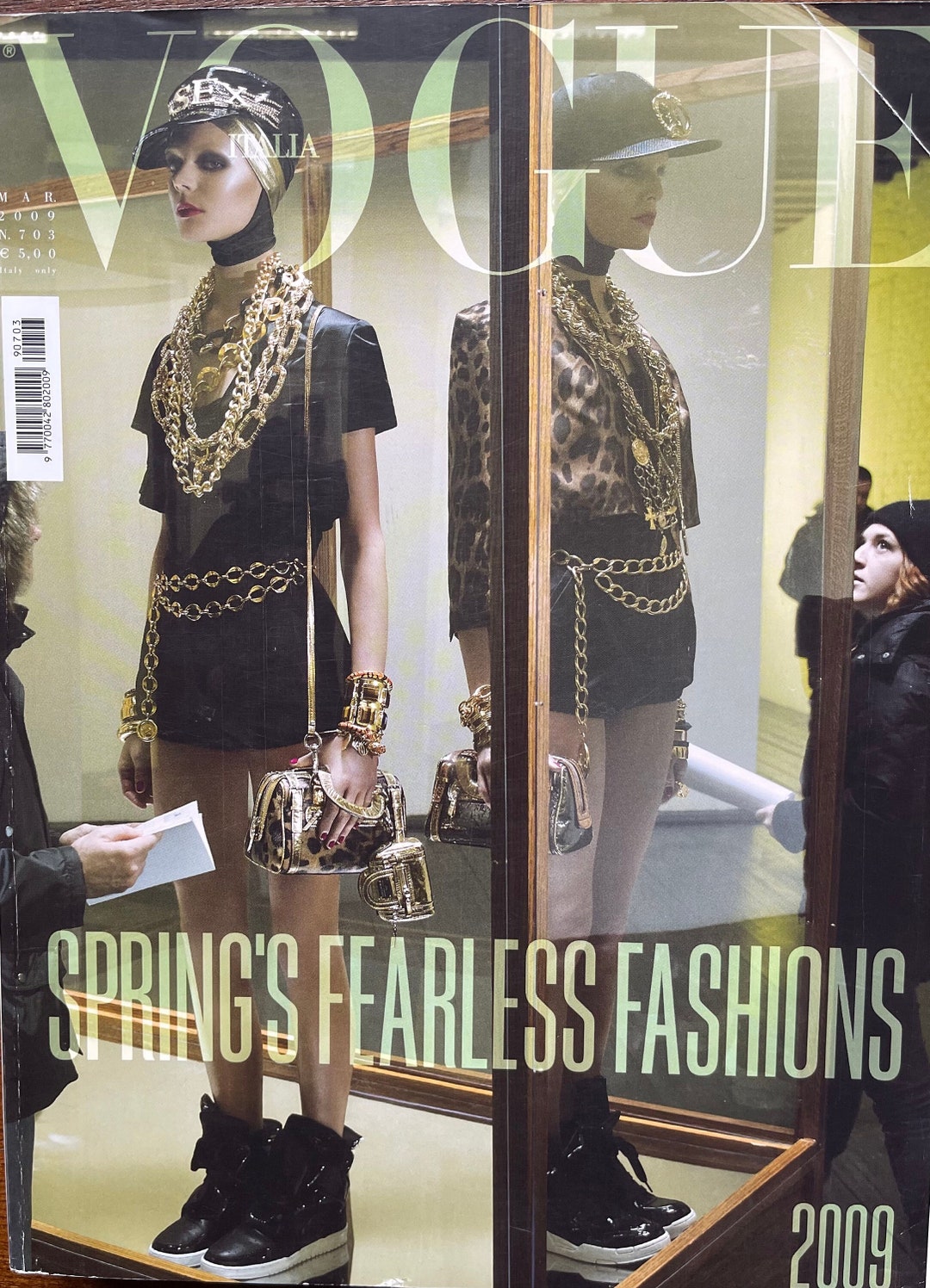 Pre-owned Magazine Vogue Italia Cover by Steven Meisel!-iconic Style ...