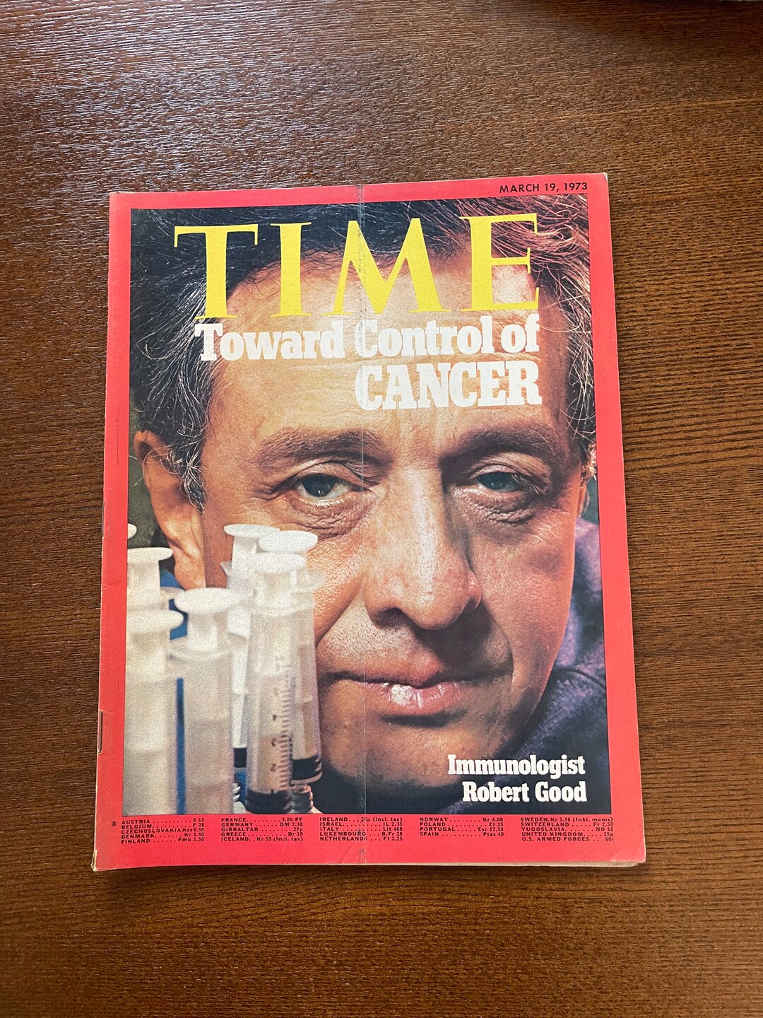 TIME Magazine 1973-vintage Photojournalism - Historic Moment - Iconic ...