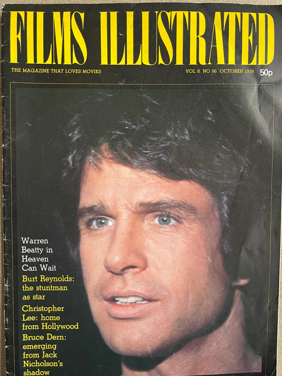 For Collectors - Vintage Rare Magazine Films Illustrated 1978 Cover ...