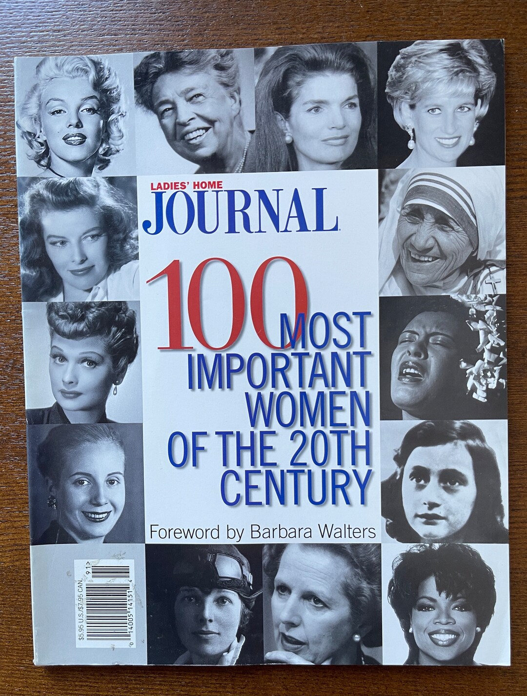 Vintage Rare Magazine Ladies' Home Journal 1991-100 Most Important ...