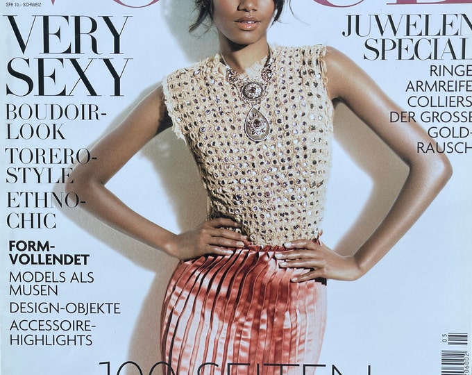 Vogue German Deutsch Magazine - Etsy