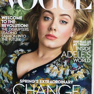 VOGUE Magazine Adele's World - Etsy
