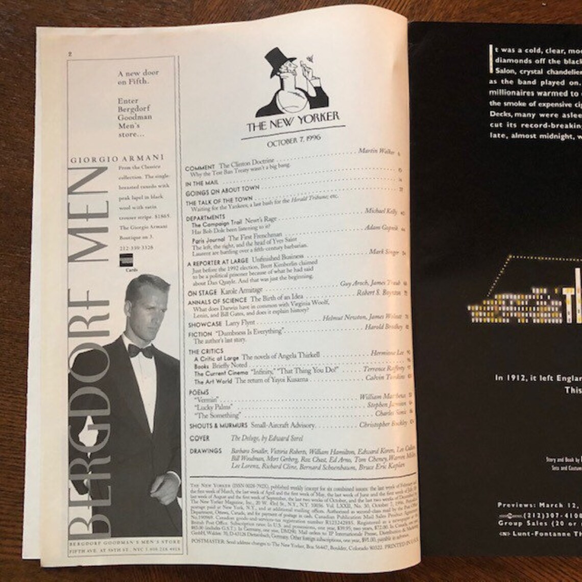 Pre-owned Vintage Magazine the New Yorker 1996 Iconic Journalism ...