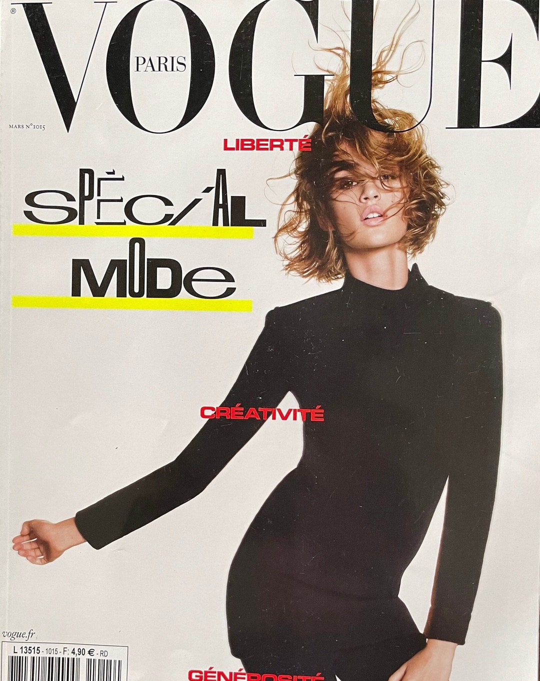 Own a Piece of Vogue History Magazine Vogue Paris-iconic Style & Cover ...