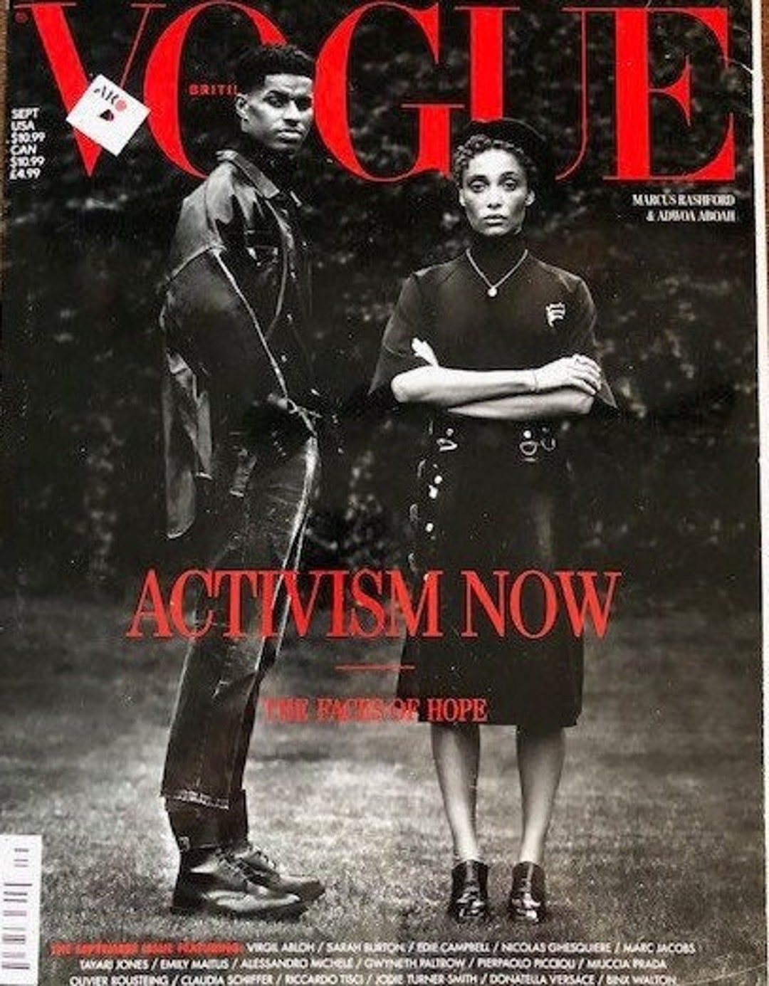 Own a Piece of Vogue History -magazine Vogue British Cover Rashford ...