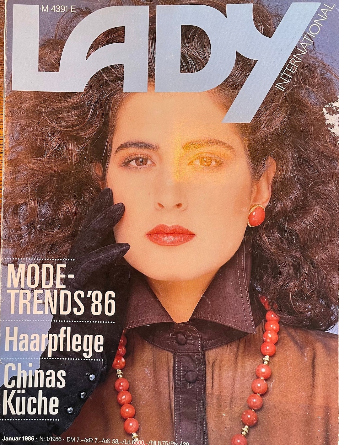 For Women Who Read Fashion -vintage Rare Fashion Magazine LADY 1986 - Etsy