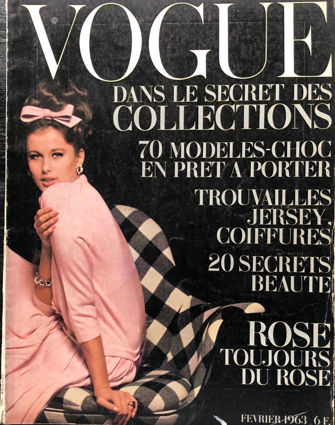 Vogue Paris 1963 - Etsy