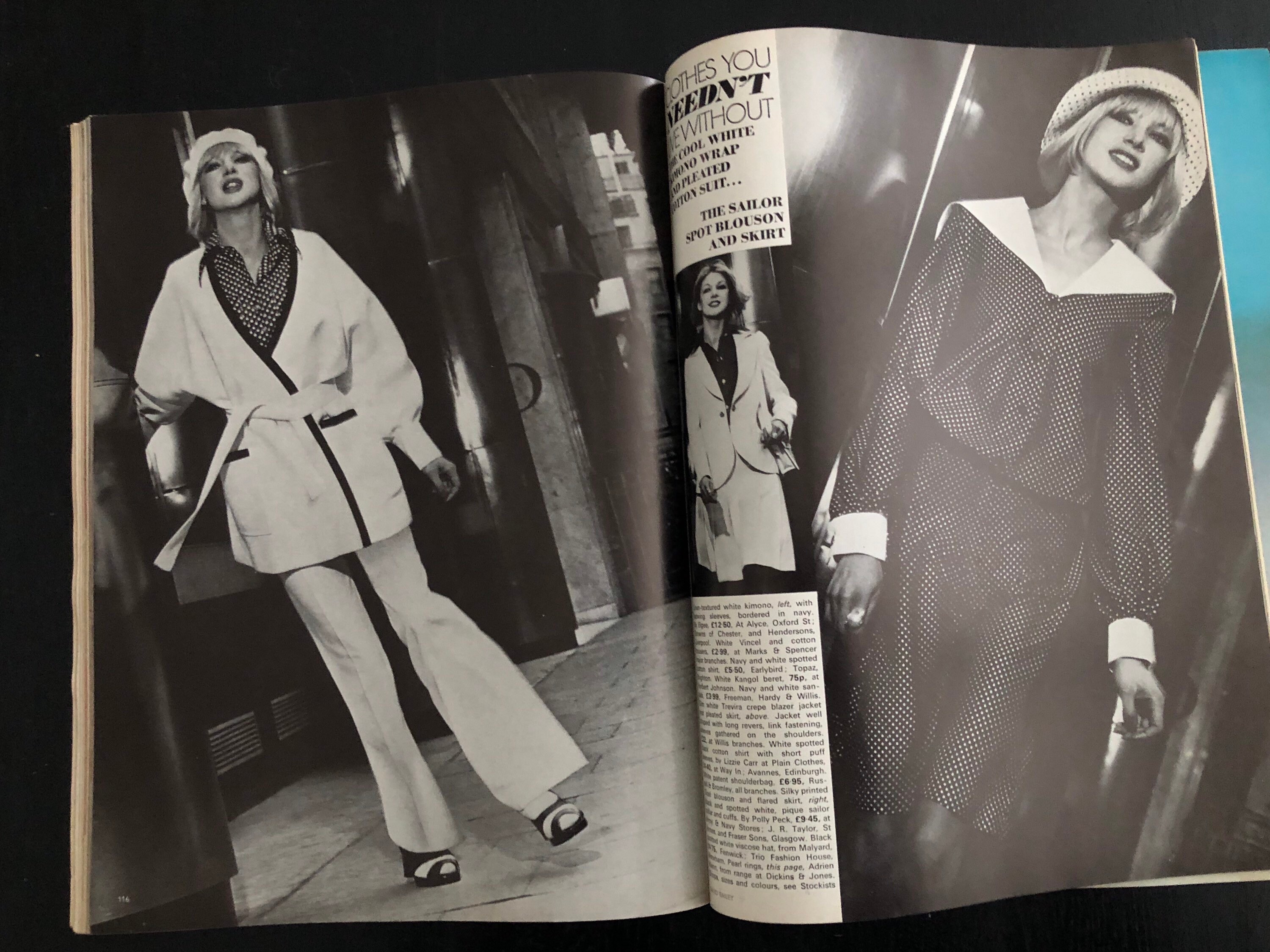 VOGUE MAGAZINE 1972 - Etsy