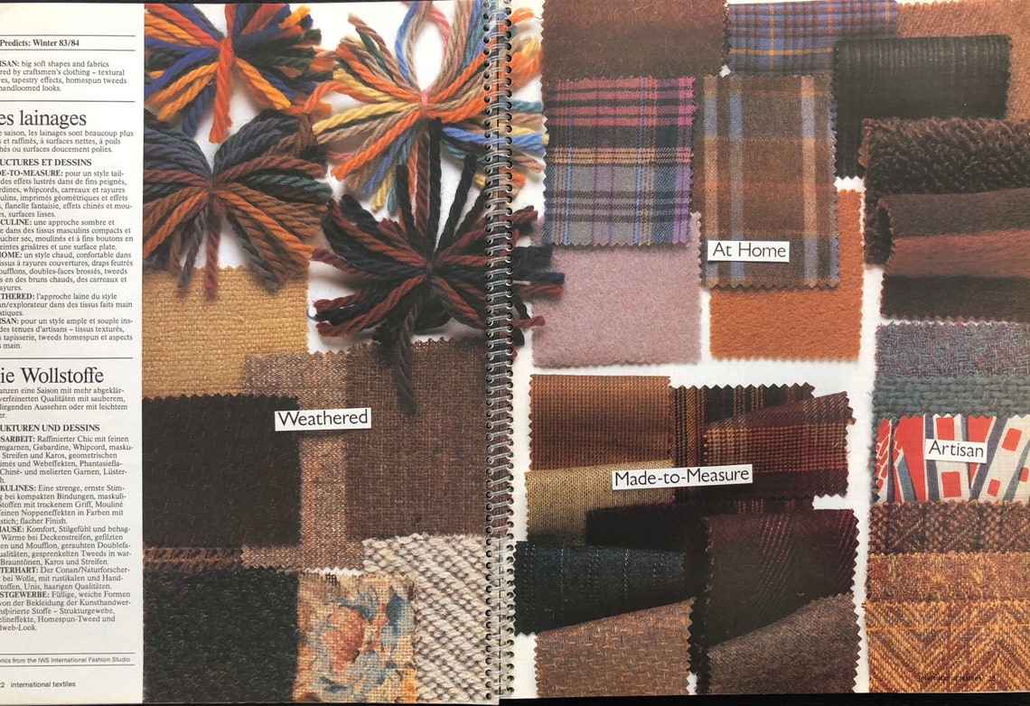 International Textiles Magazine 1982 - Etsy