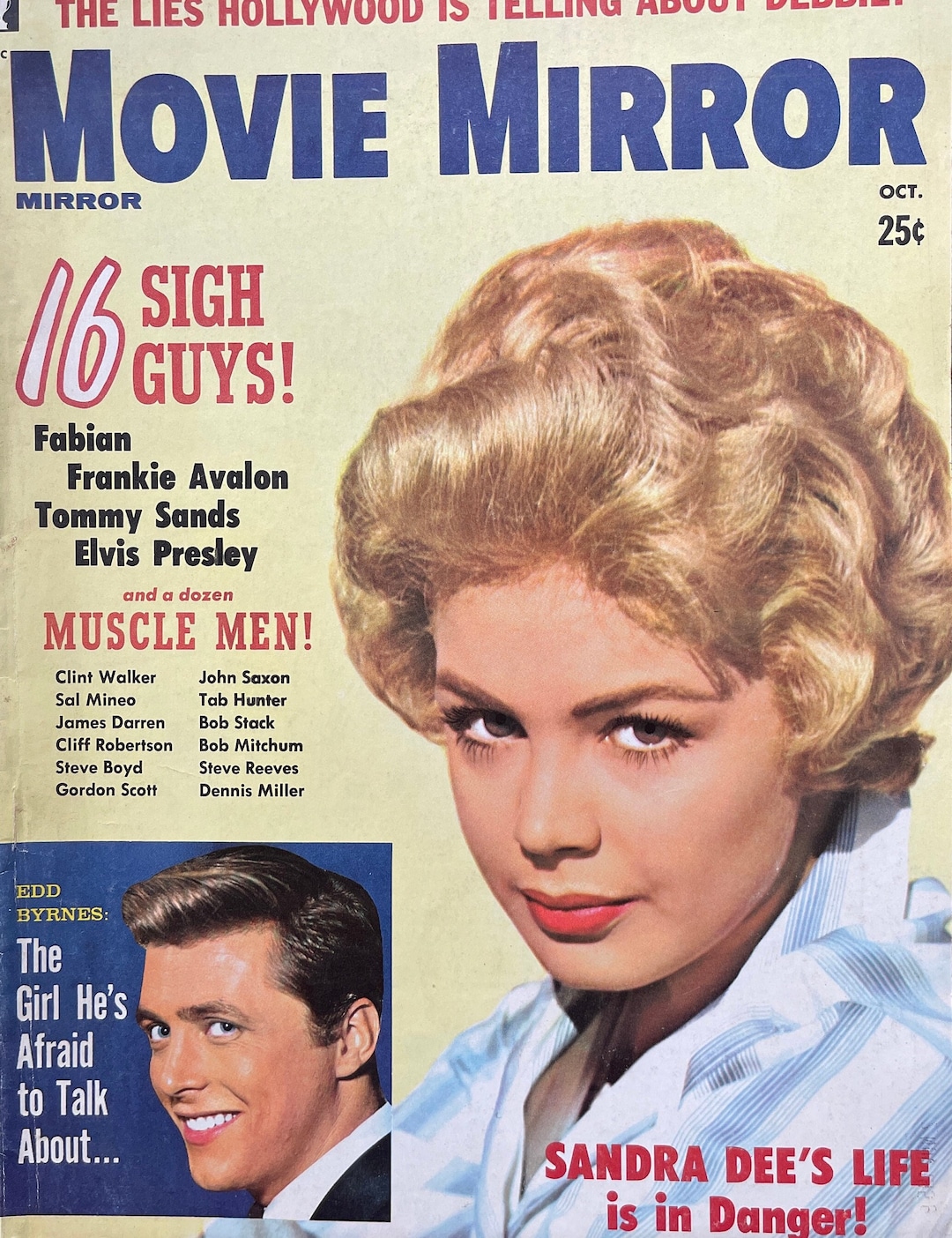 For Collectors - Vintage Magazine Movie Mirror 1959-cinema Culture ...